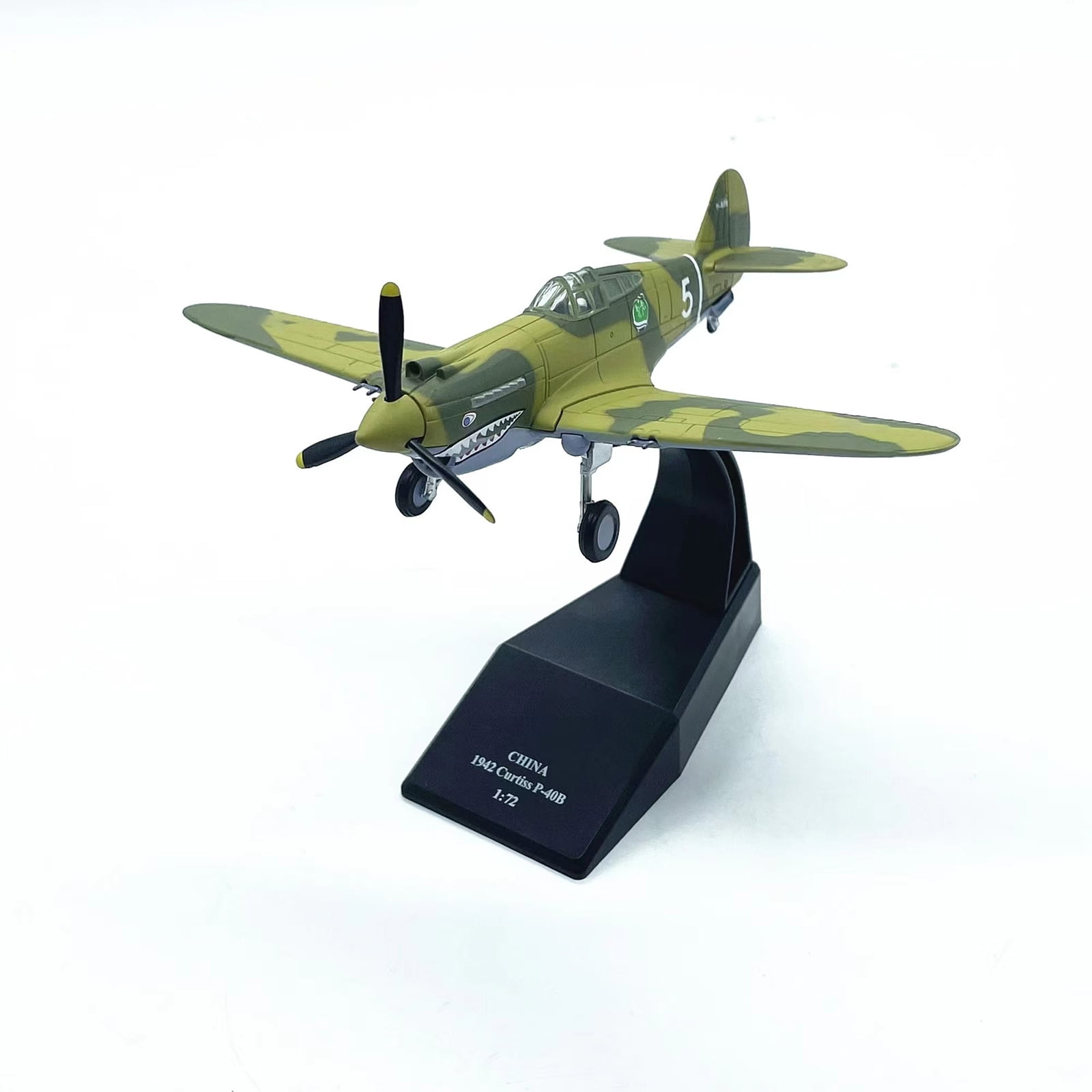 1:72 US P40 Flying Tigers Fighter Model Military Fighter Aircraft Model Alloy Simulation ...