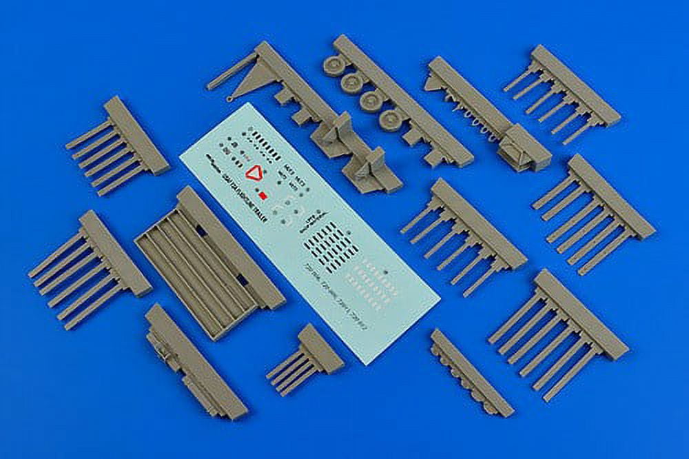 1/72 USAF F2A Flightline Steel-Type Platform Trailer w/Racks - Walmart.com