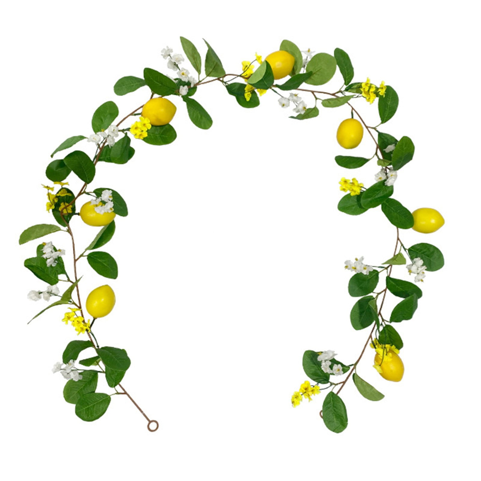1.75/2m Artificial Lemon Garland Hanging Lemon Rattan Fake Lemon ...