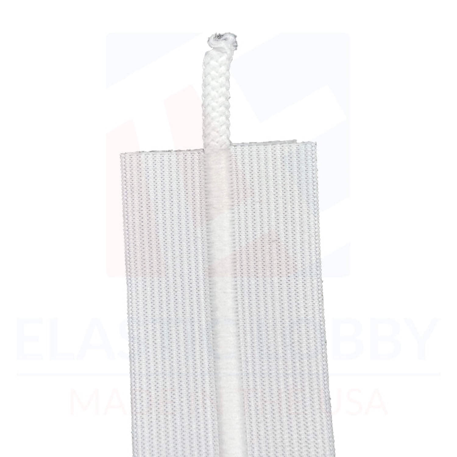 1.75" (44mm) White Drawcord Elastic - US Made - 50 yards - Walmart.com