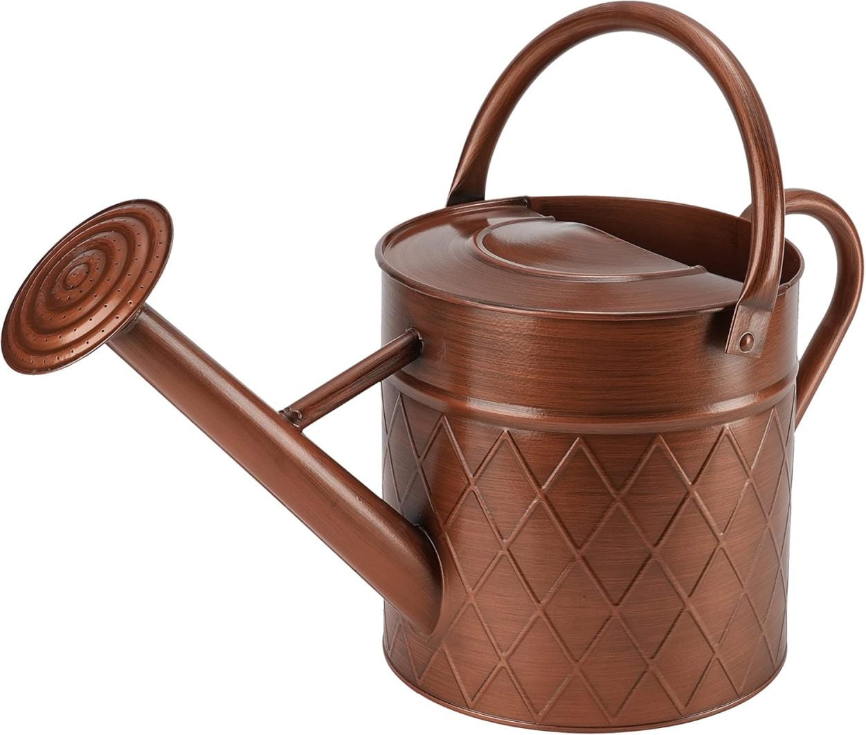 1.75 Gallon Outdoor Metal Watering Can for Garden Plants,Copper Color ...