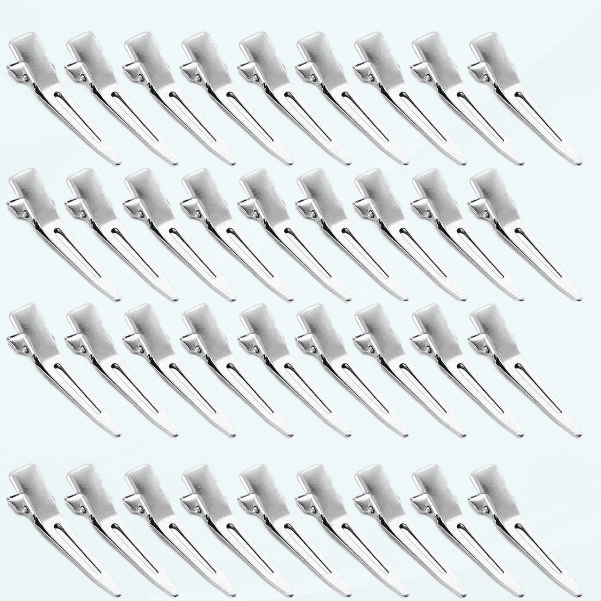 1.75 Inches Single Prong Curl Metal Hair Clips for Dreads, 50 Pack ...