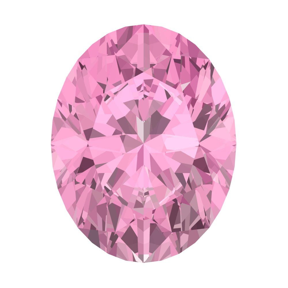 1.75 ct 8.5x6.5mm Oval Cut VVS1 Simulated Pink October Birthstone ...