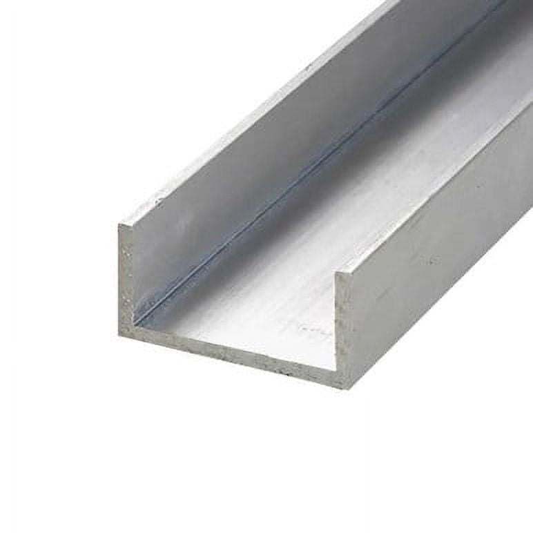 1.75" x 1" x 0.065" x 72", 7075-T6511 Aluminum Channel - Walmart.com