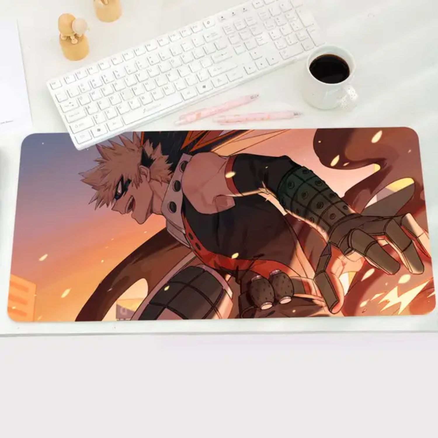 YNGYFEA Hero Academia Bakugo Fashion Mouse Pad Large Anime Desk Mat ...