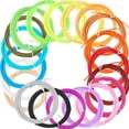 1.75mm 3D Pen Filament Refill, 20 Color PLA Filament (328 Ft) with 16.4 ...