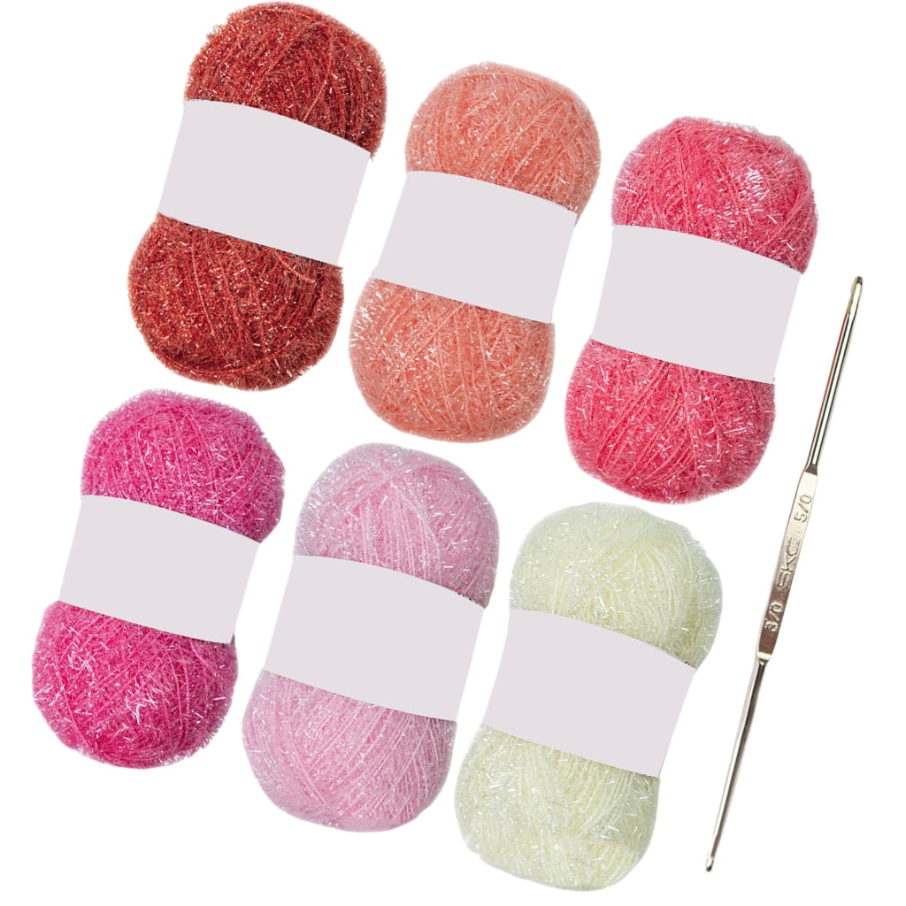 1.76oz/50g Scrubby Yarn for Crocheting Knitting Dishcloths Polyester ...