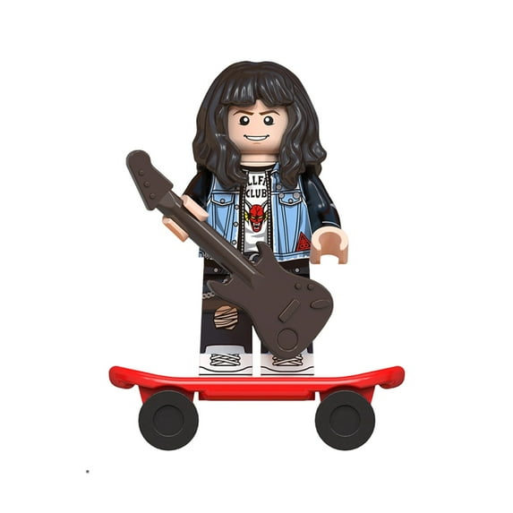 1.77 Inch Stranger Flower Things Skateboard Series Building Block ...