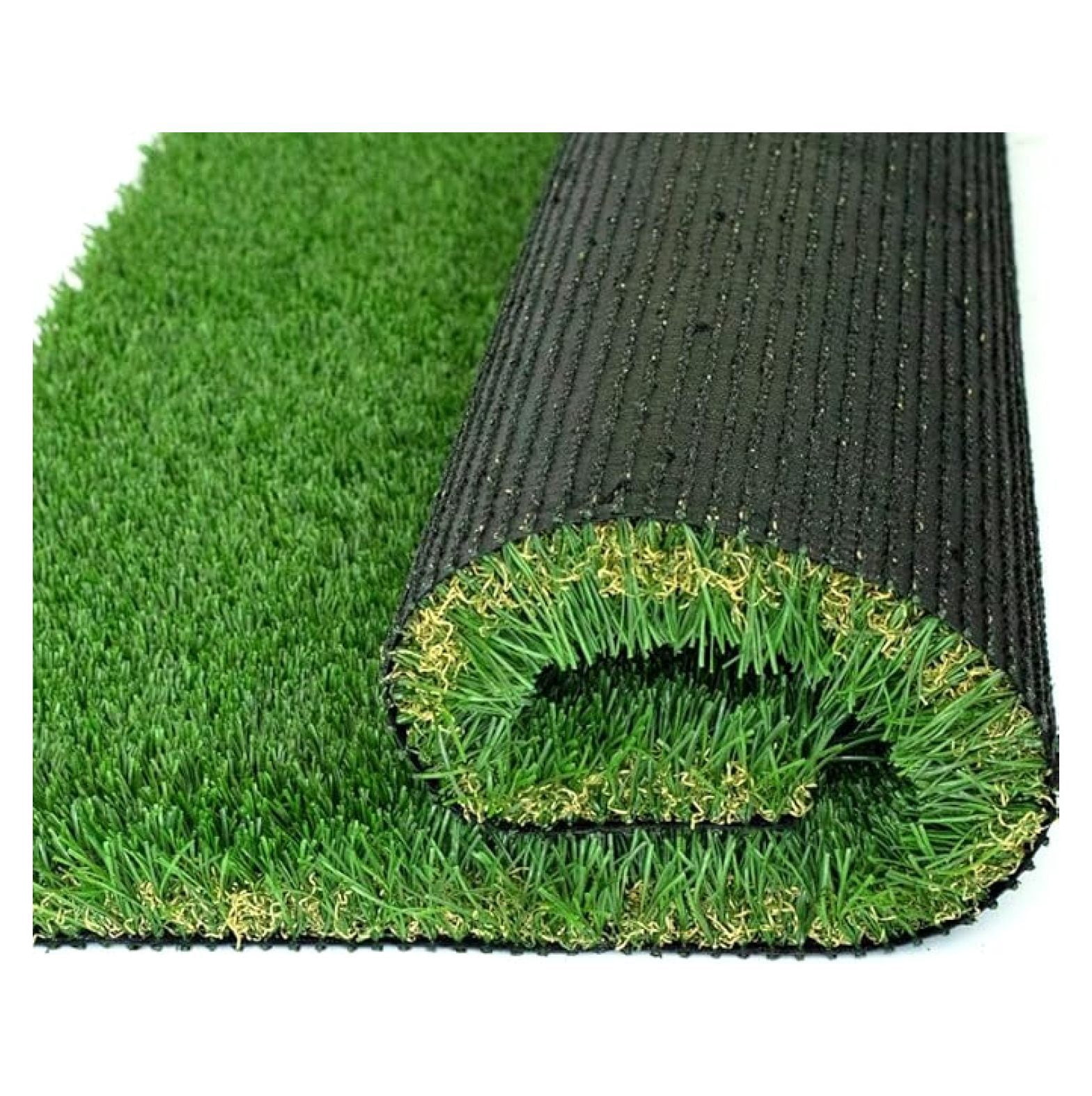 1.77 Inch Ultra Thick Artificial Grass Turf 1FTX23FT, Durable PU ...