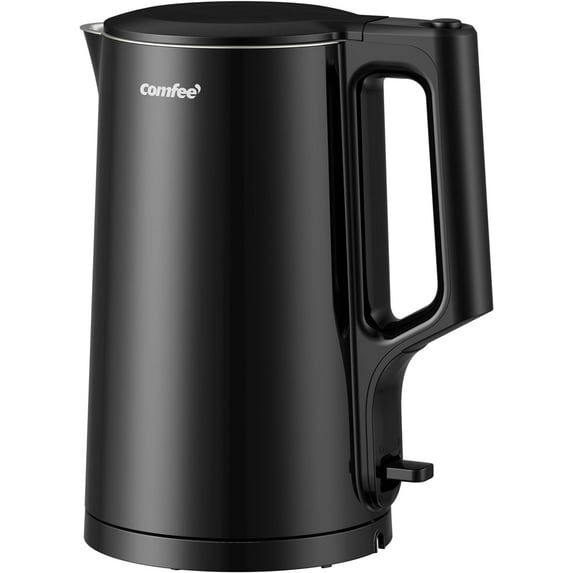 1.7L Double Wall Electric Tea Kettle and Kettle Water Boiler, 100% ...