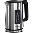 1.7L Electric Kettle, Touch Screen Water Boiler, Auto Shut Off, Double ...