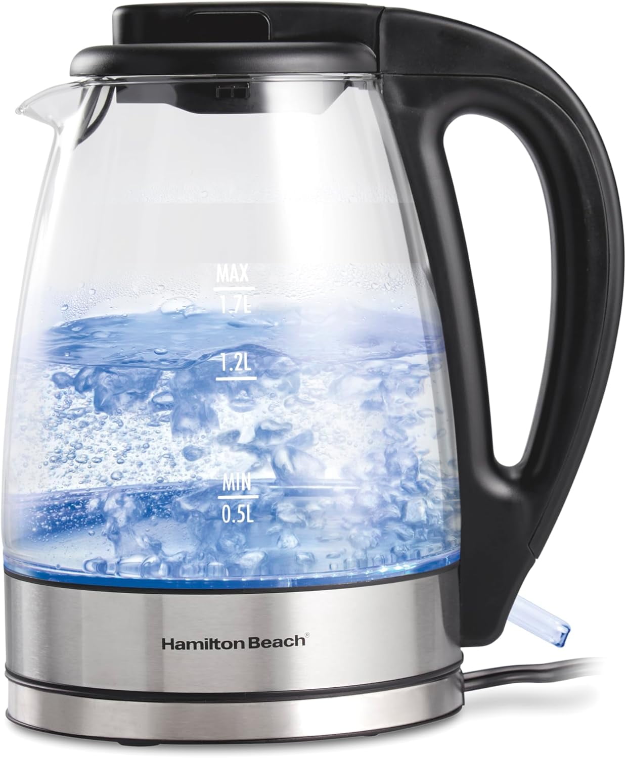 1.7L Electric Kettle, Water Boiler & Heater, LED Indicator, Built-In ...