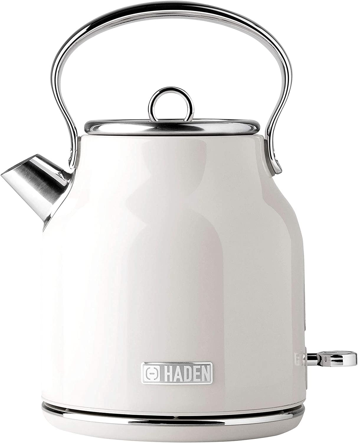 1.7L Electric Water Kettle, AINUO Heritage Stainless Steel Boiler, 360 ...