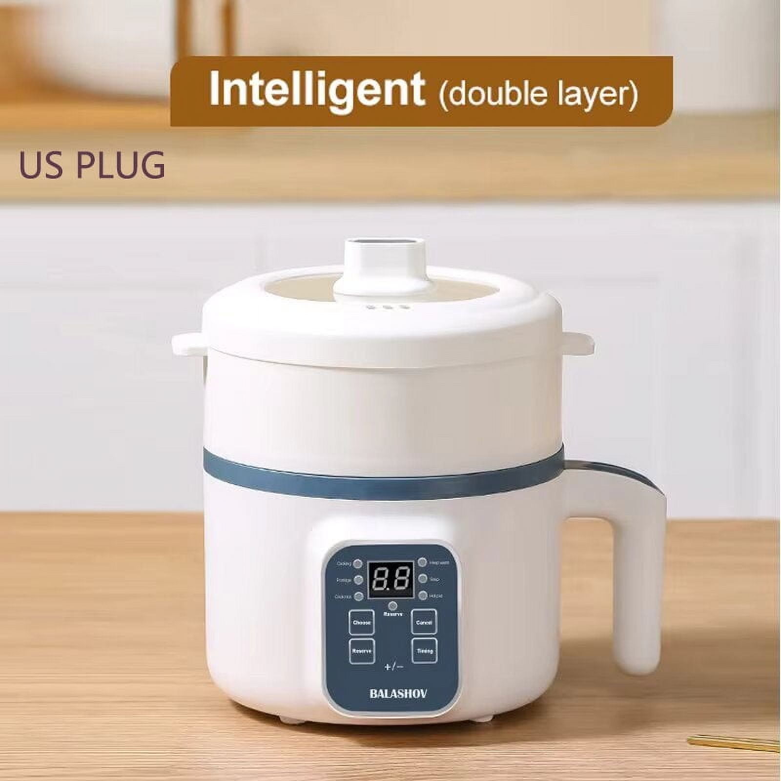 1.7L Mini Electric Cooker Electric Pressure Cooker Hot Pot ...