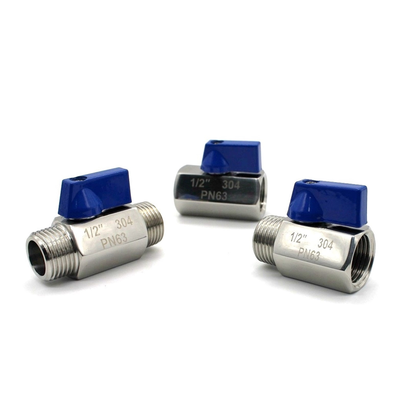 1/8" 1/4" 3/8" 1/2" 3/4" 1 Inch BSP NPT F/M M/M F/F SS304 316 Kitchen ...