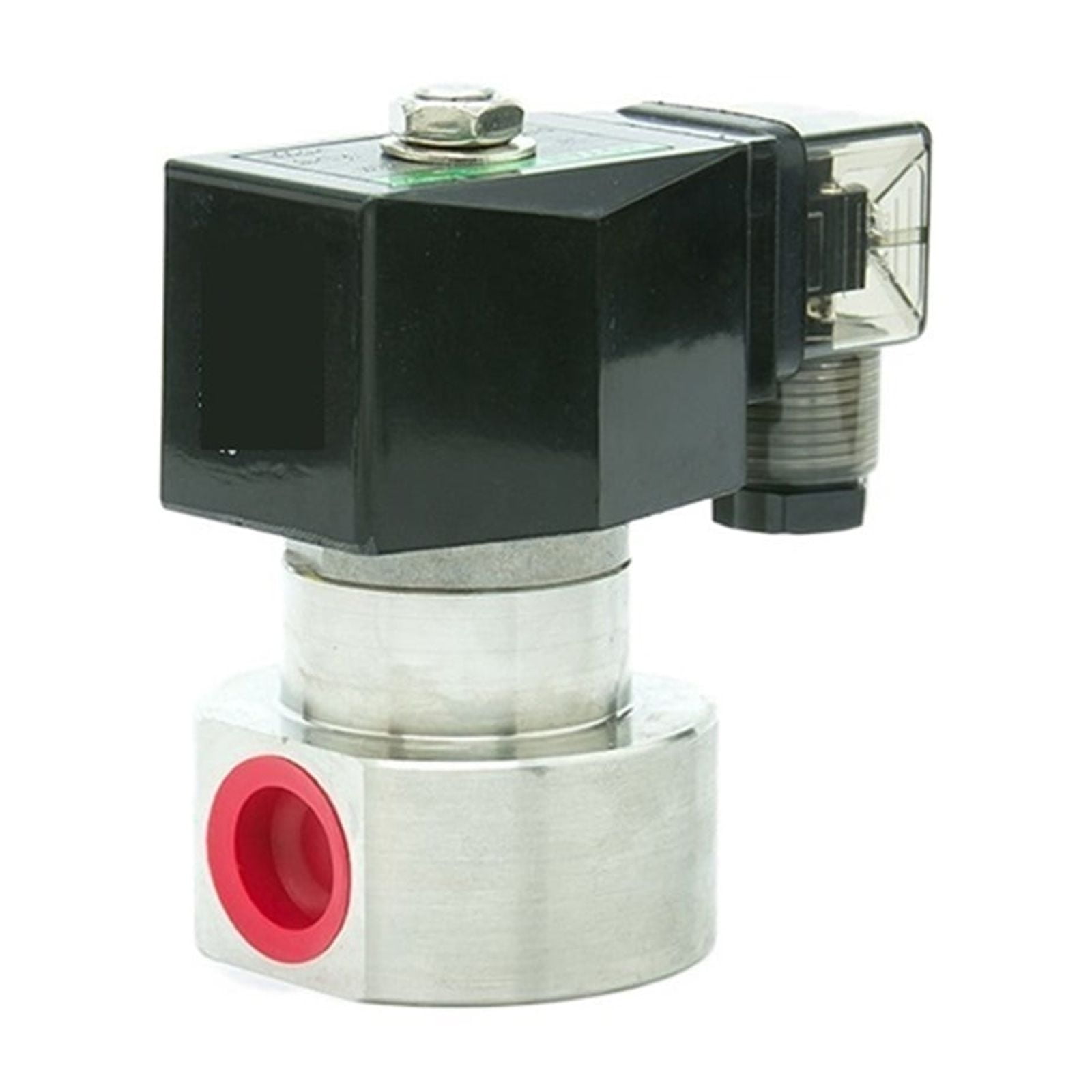 1/8" 1/4" Normally Close High Pressure Solenoid Valve 304 Stainless Steel DC12V/24V Orifice 1 ...