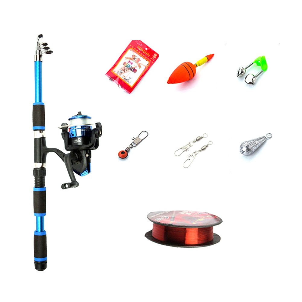 1.8/2.1M Sea Rod Set Portable Sea Rod Throwing Rod Long Range Throwing ...