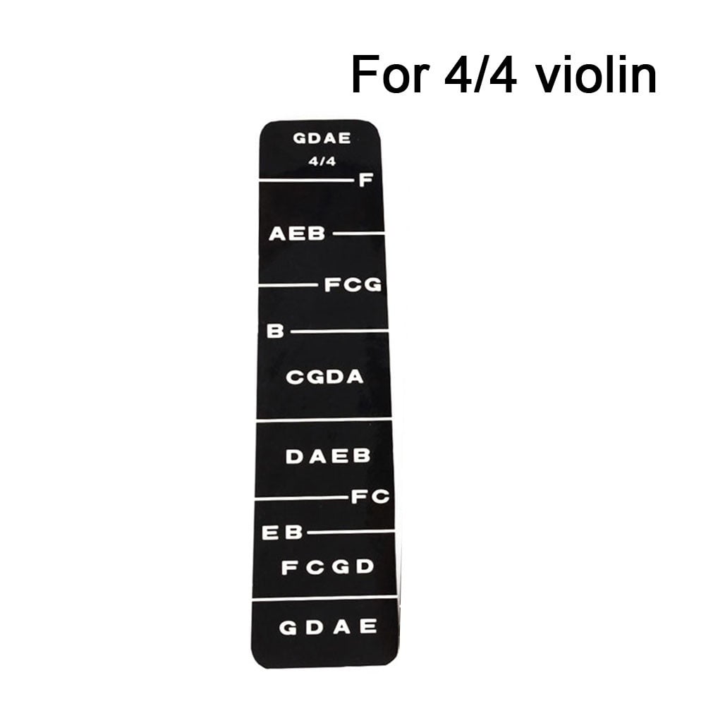 1/8-4/4 Violin Intonation Stickers Fretboard Marker Beginners Learning ...