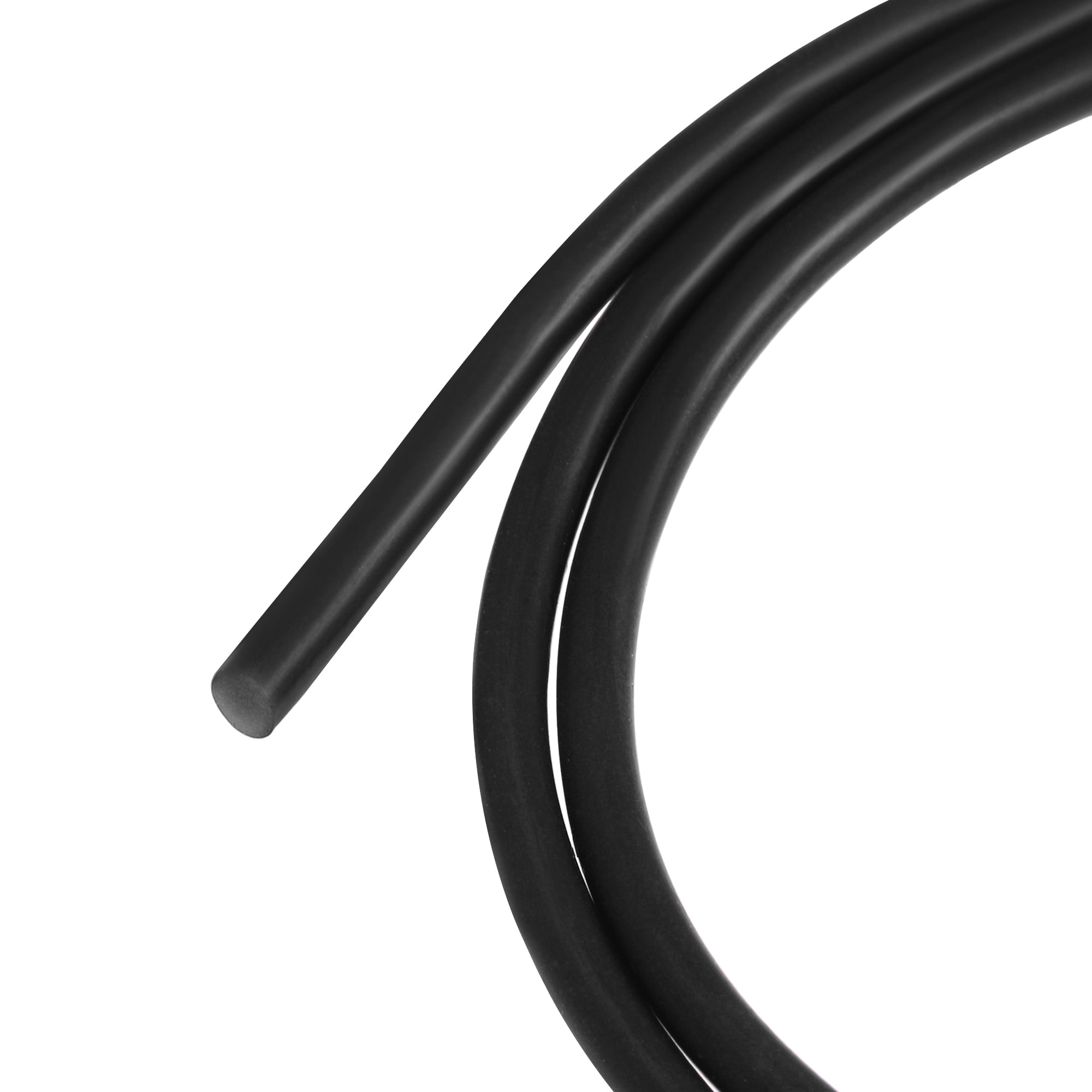 1/8" 5ft Black Silicone Bending Insert Hard Tube Soft for Rigid PETG ...