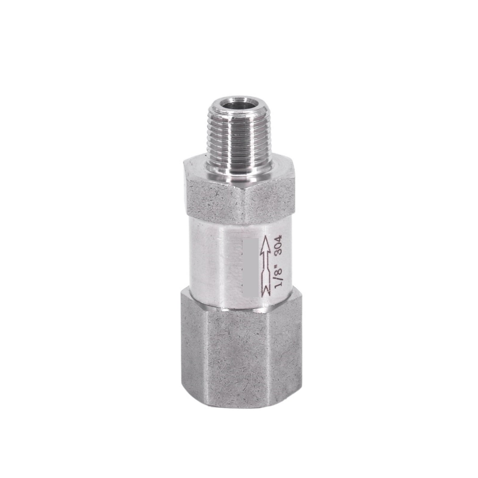 Water Gas Oil Valve Maslin 1/8 NPT Female Check Valve - 304 Stainless ...