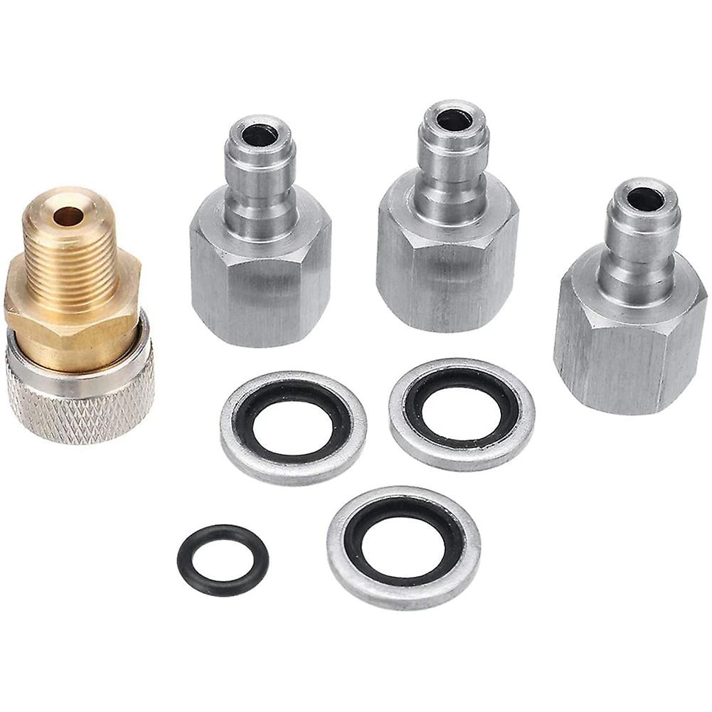 1/8 BSP Quick Change Coupling Connections Charging Adapter Kit ...