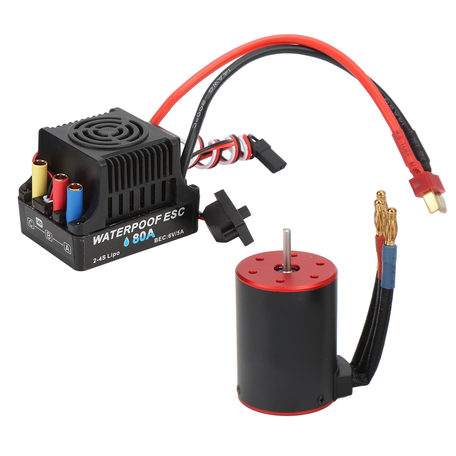1/8 Brushless Motor ESC Kit By UrbanEden: Waterproof Brushless ESC ...