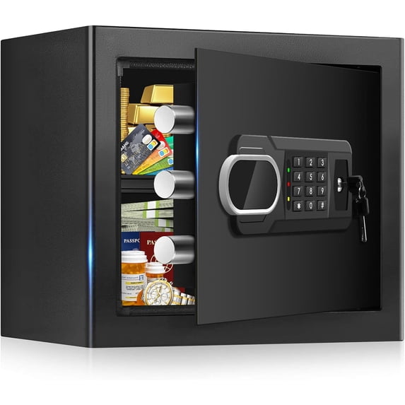 1.8 CUFT Fire Proof Safe for Home Documents, Steel Security Fireproof ...