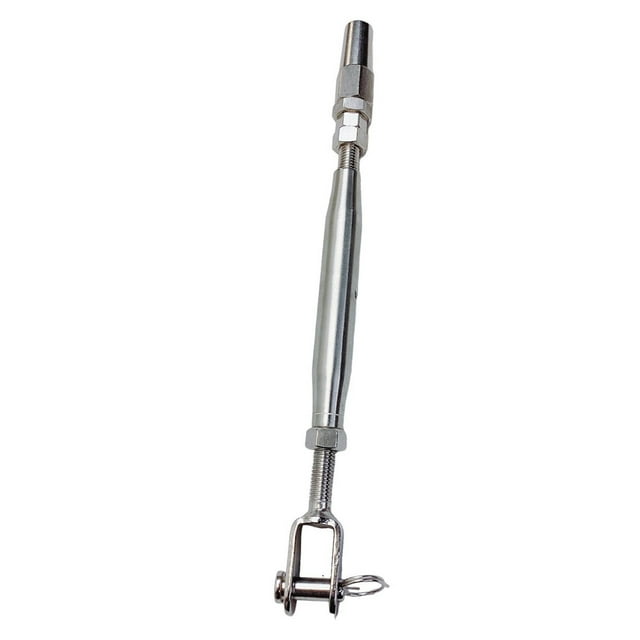 1/8" Cable Jaw Swageless Turnbuckle 1/4" Pipe Turnbuckle Stainless ...