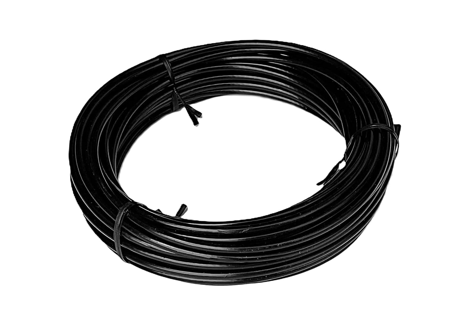 1/8" Coated to 3/16" Diameter, 7x7 Construction, Black Vinyl Coated ...