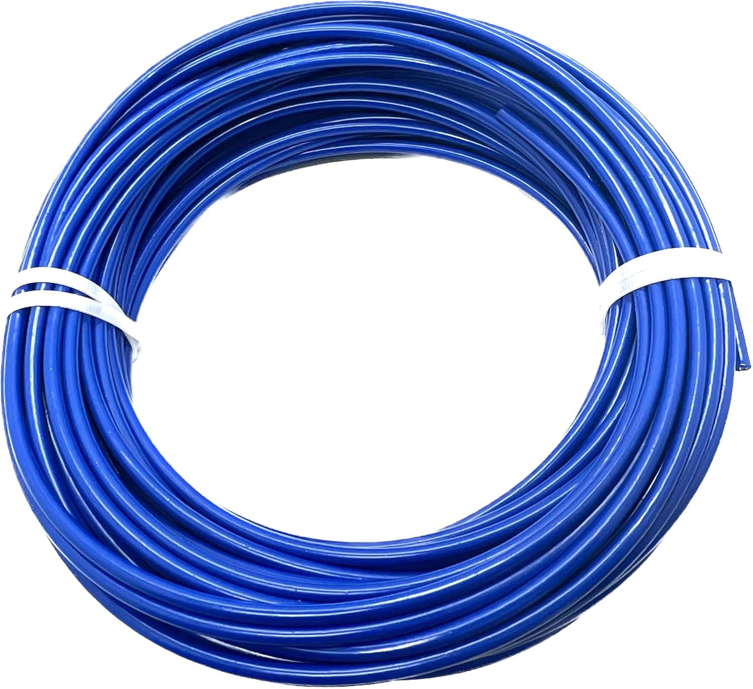 1/8" Coated to 3/16" Diameter, 7x7 Construction, Blue Vinyl Coated ...