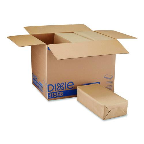 1/8-Fold Dinner Napkin, 1-Ply, 15 X 16.8, White, 350/pack, 12 Packs ...