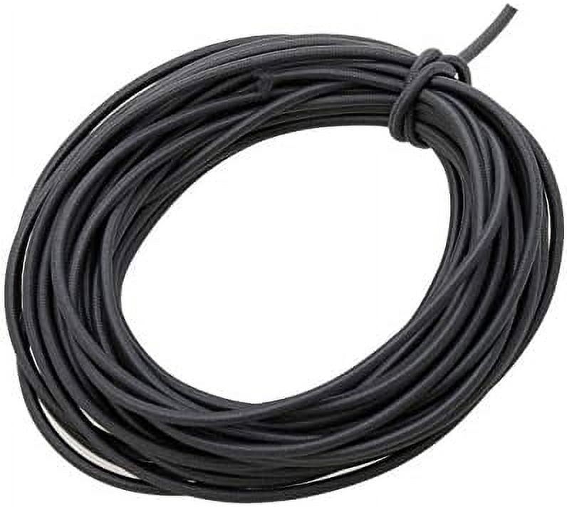 1/8-Inch (3mm) Grey Heavy Stretch Round String Elastic Cord (Cut of 10 ...