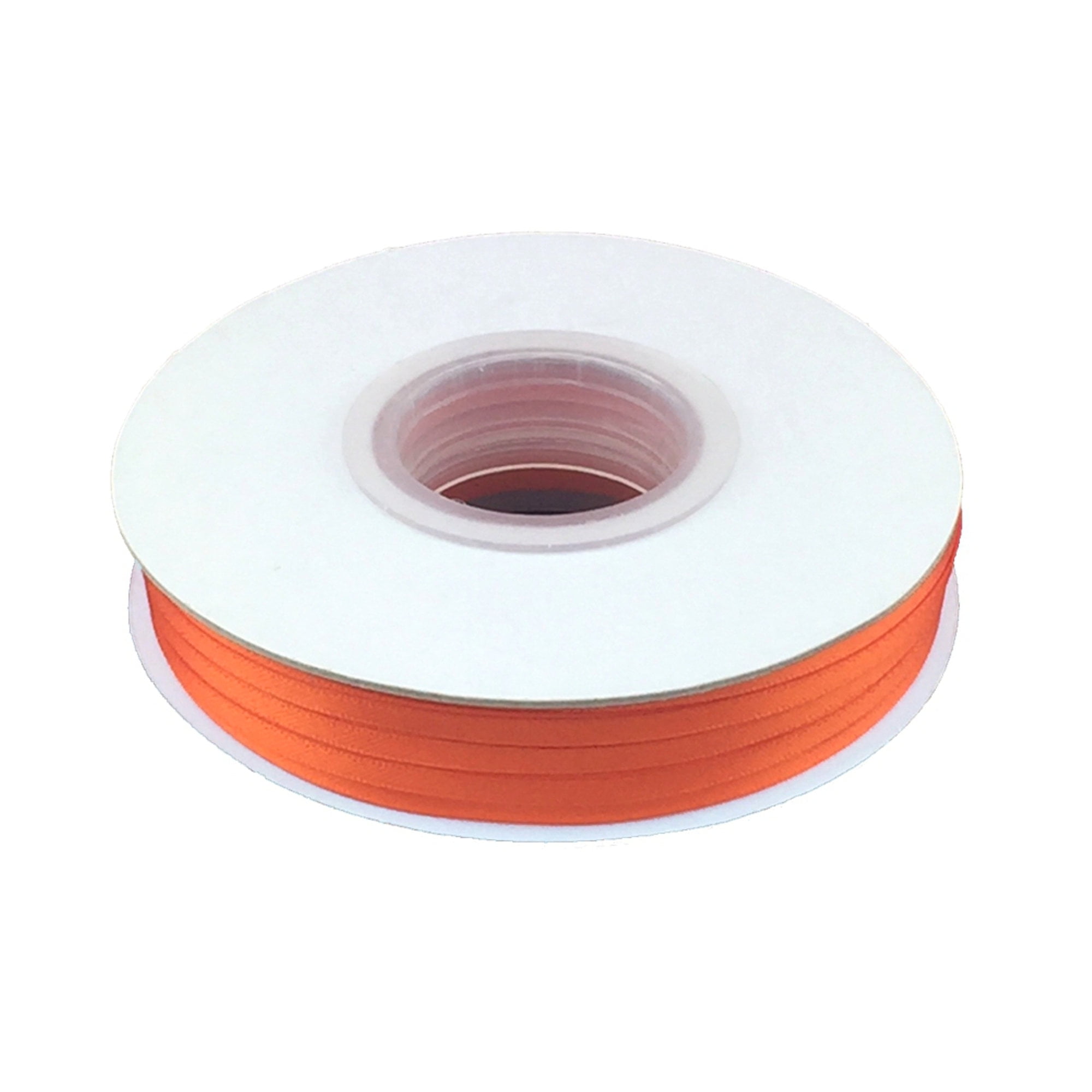 1/8 Inch Double Faced Satin Ribbon - Orange - 100 Yard Spool - Walmart.com