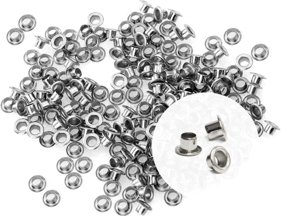 1/8 Inch ID Grommets Eyelets 3MM Hole Self Backing Eyelet for Bead ...