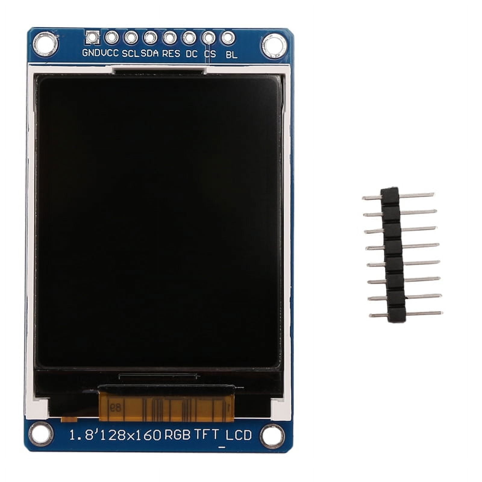 1.8 Inch LCD Display Module Full Color 128x160 RGB SPI TFT LCD Display Module ST7735S 3.3V ...