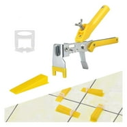 Guhuijie 100Pcs Reusable Tile Leveling Spacer Set, Tile Leveling Clips ...
