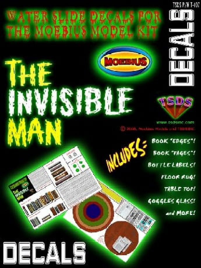 1/8 Invisible Man Decal Set for MOE - Walmart.com