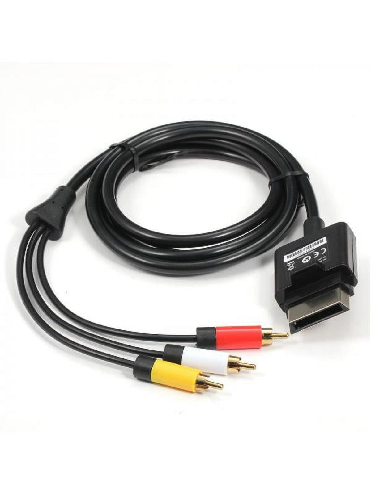 1.8 M Microsoft AV Audio Video Cable Composite RCA Cable For XBOX 360 ...