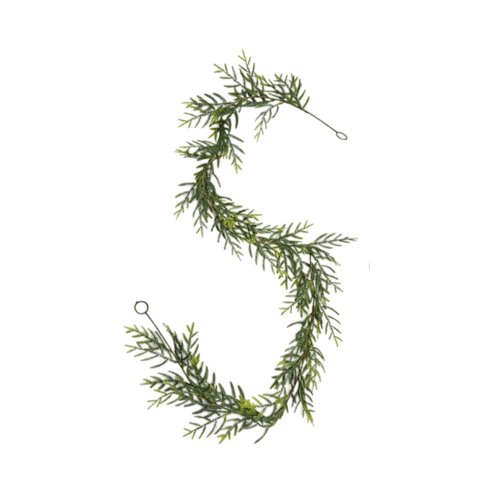 1.8-Meter Artificial Cedar Coral Pines Vine, Realistic Greenery Home ...