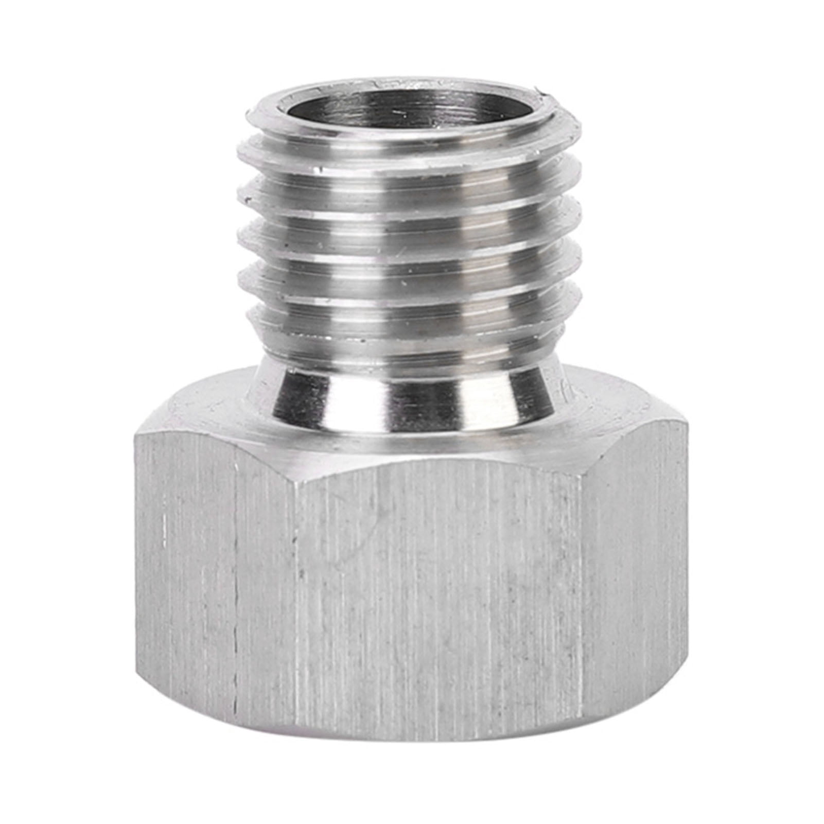 1/8" NPT Female To Metric Male Fitting, Leak,Proof Aluminum Connector W ...