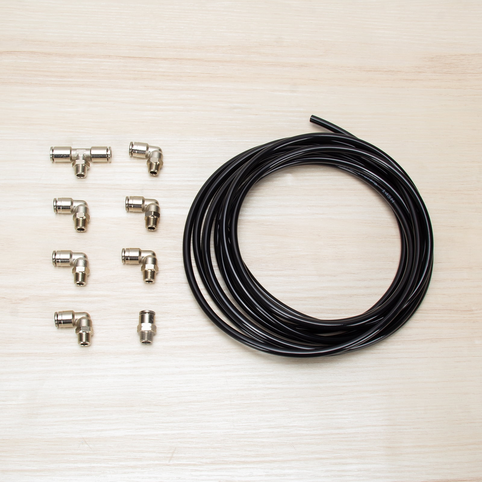 1/8" NPT PUSH LOCK Vacuum Fittings Kit Fit Turbo Vehicle Wastegate ...