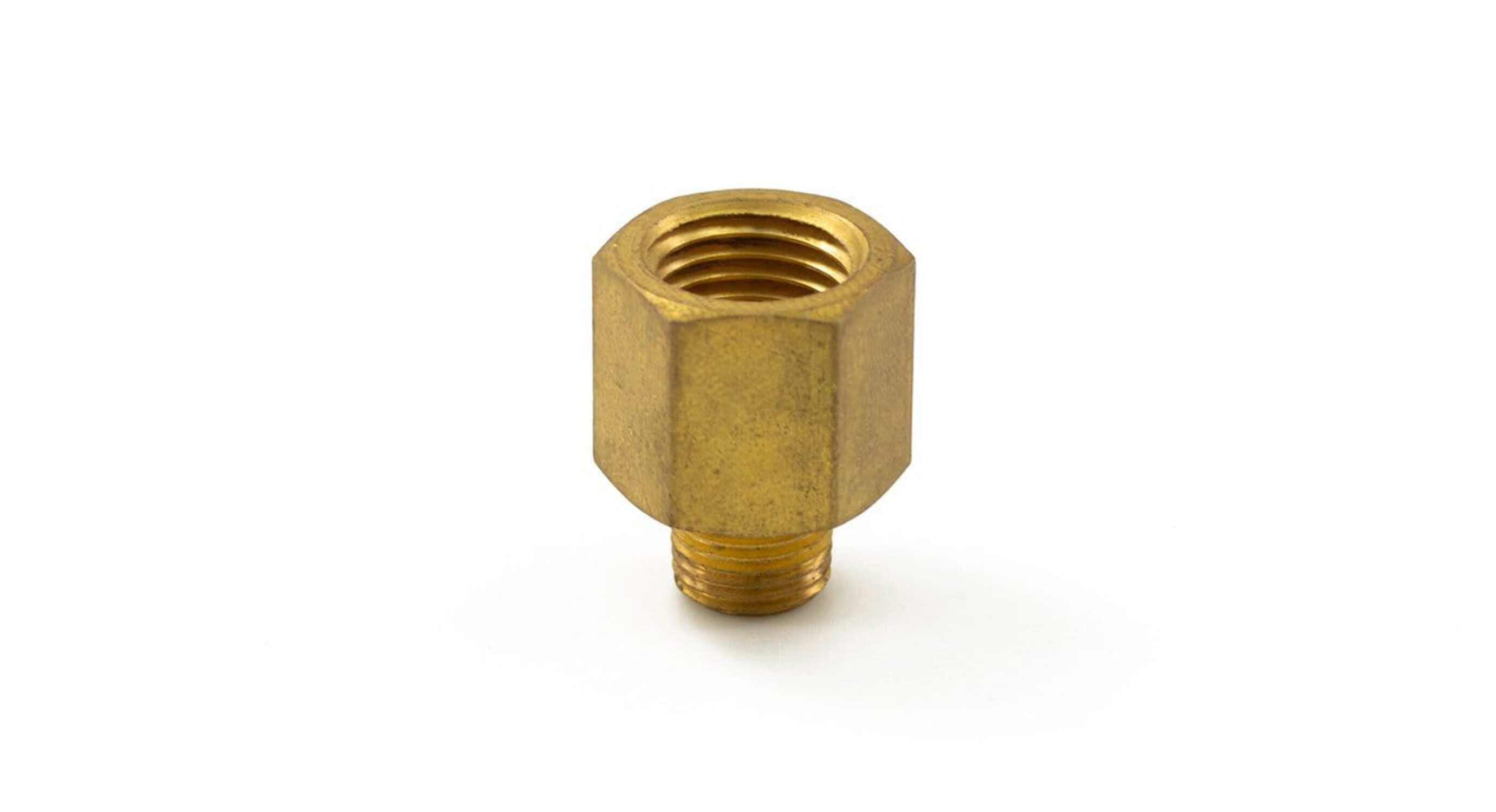 1/8" NPT to 1/4" NPT Brass Expander Bushing Fitting - Walmart.com