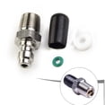 1/8 PCP Quick Head Plug Adapter Male NPT Thread Paintball Fitting 3000 ...