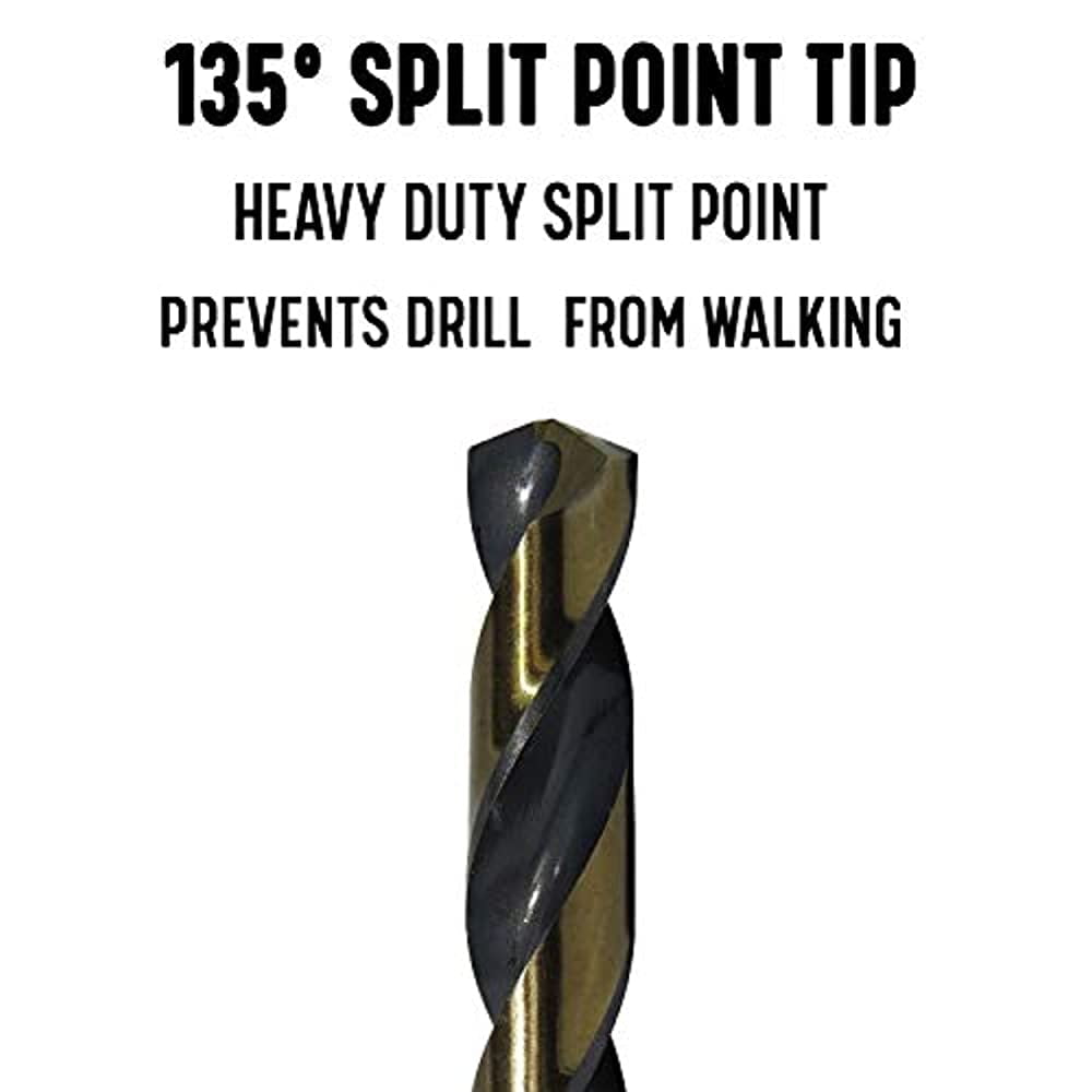 1/8" Quick Change Hex Shank High Speed Steel Drill Bit, KFDHEX Series ...