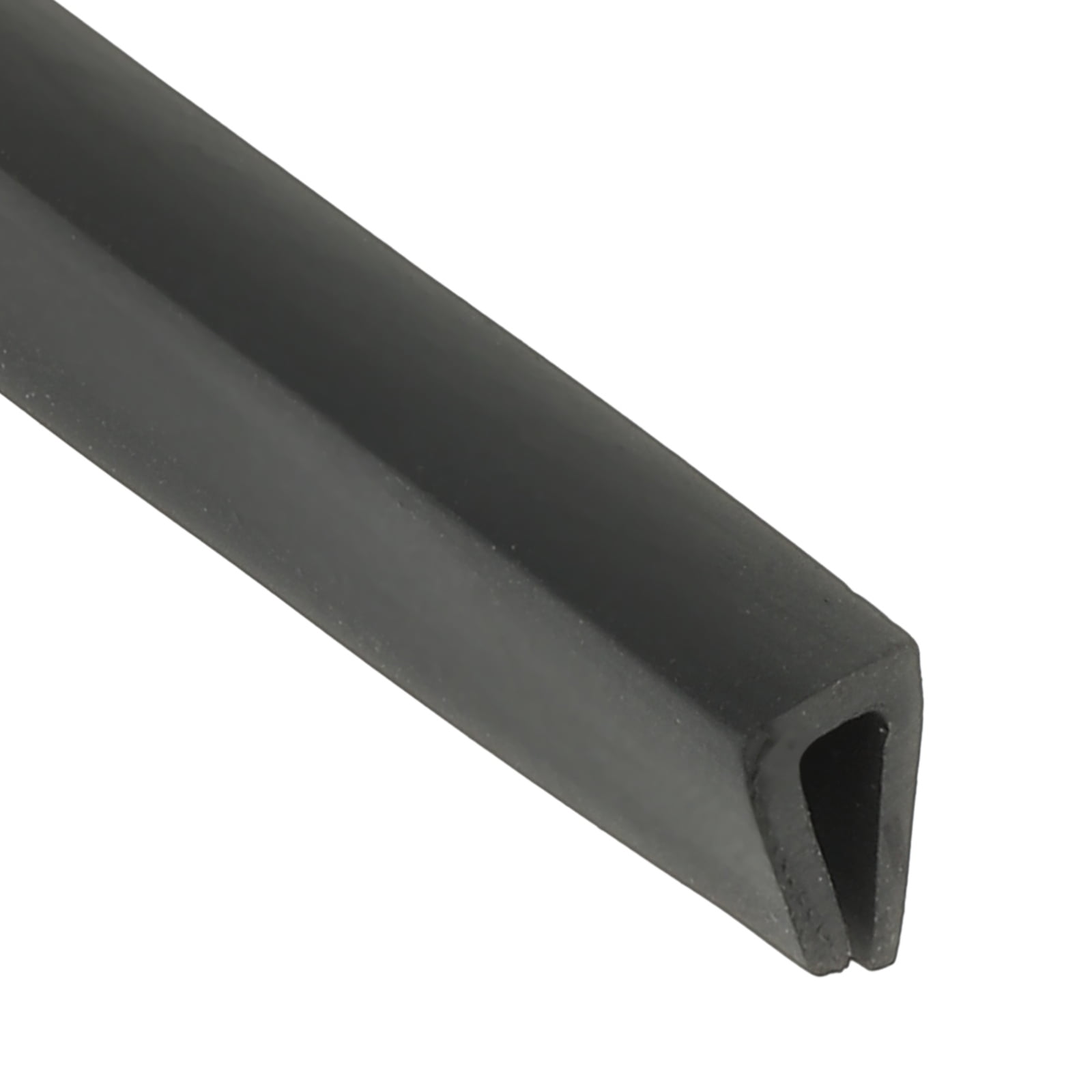1/8" Rubber Edge Trim, 6.6 ft Flexible U Channel Edge Guard Protector ...
