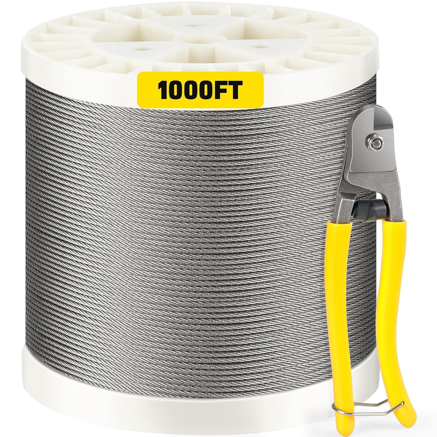 1/8 Stainless Steel Cable 1000 FT for Deck Cable Railing System, T316 ...