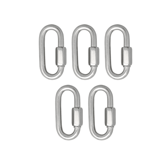 1/8" Stainless Steel Quick Link, 5 piece, A316,UPC tagged, Peerless ...