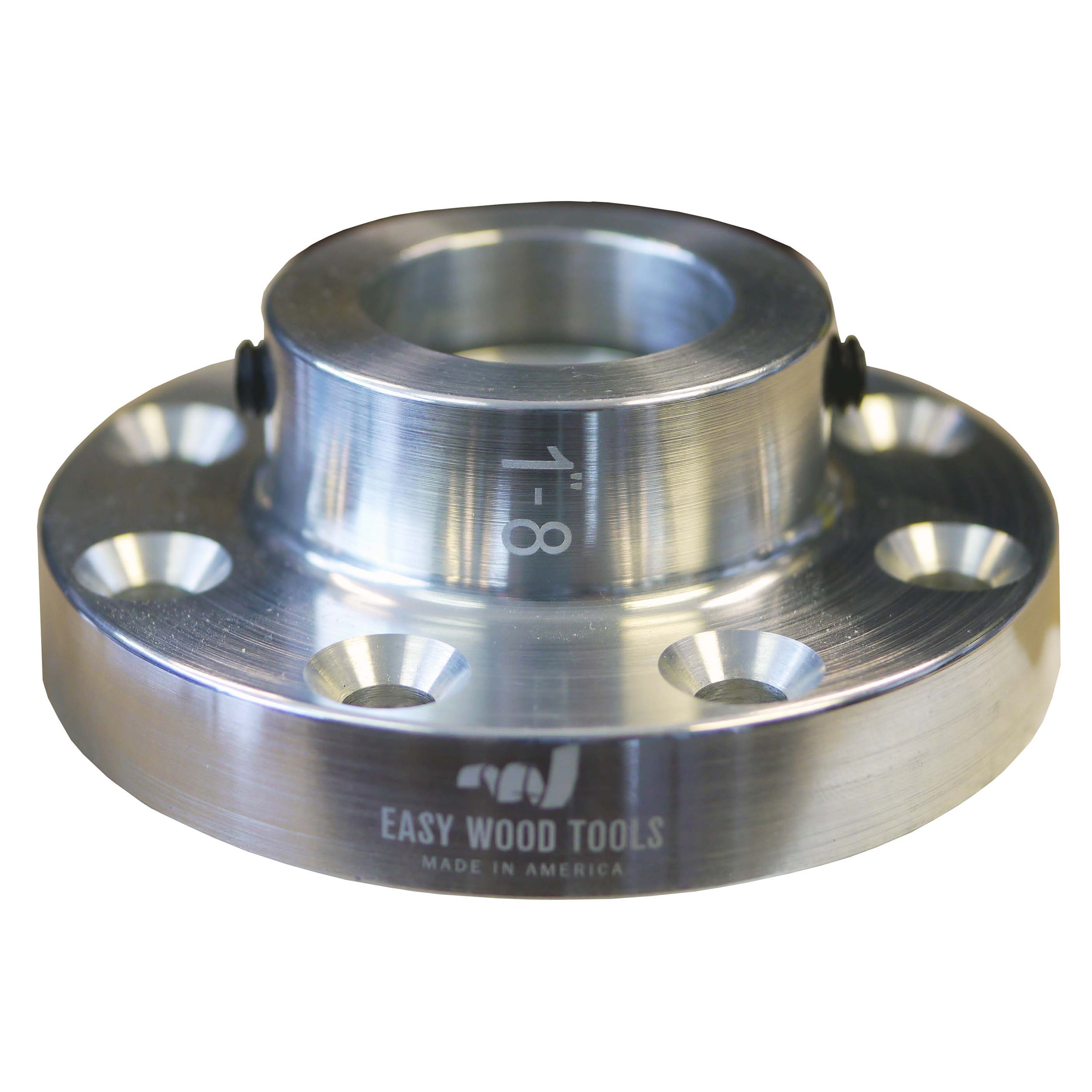 1" - 8 Tpi 3" Diameter Aluminum Faceplate - Walmart.com