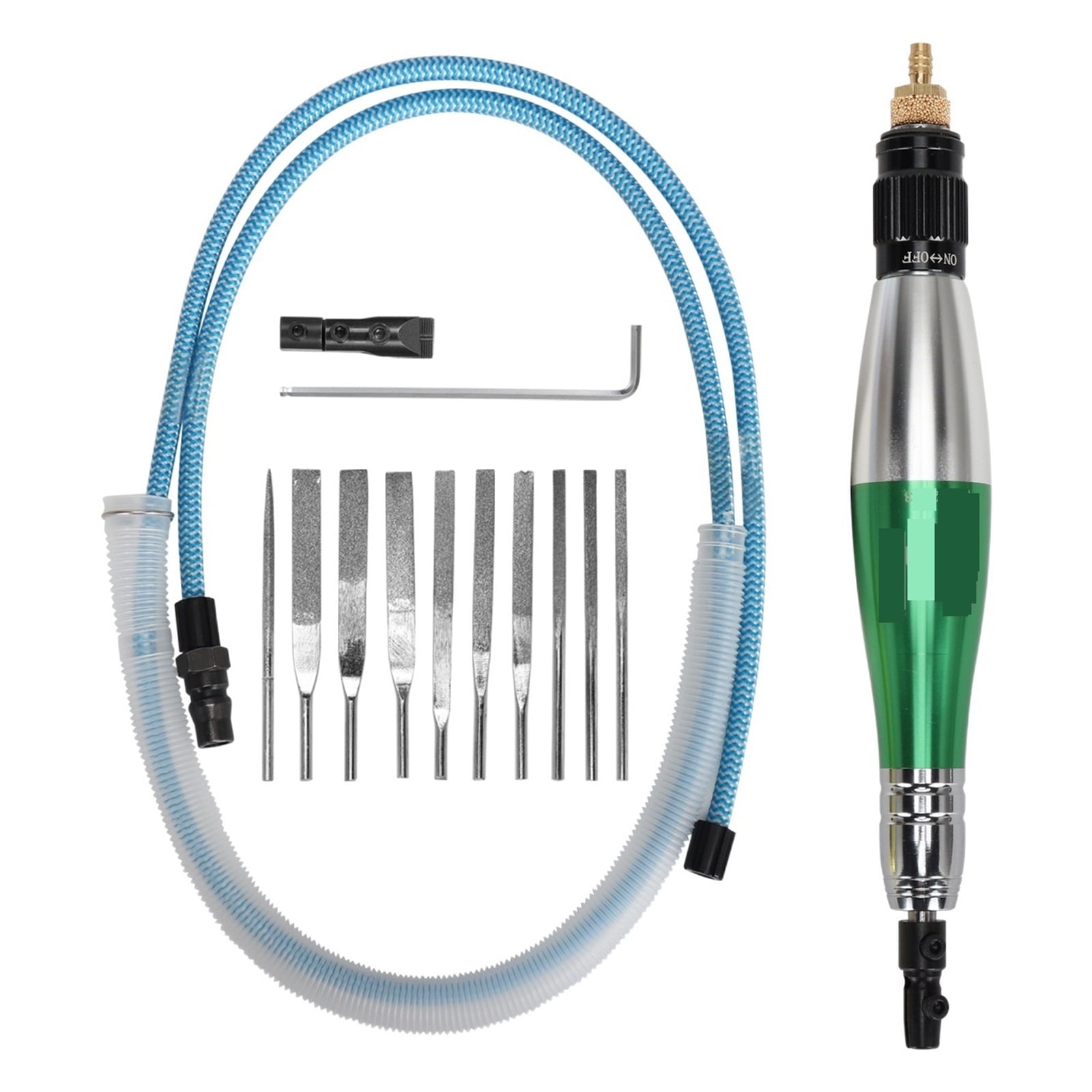 1/8'' Ultrasonic Micro Pneumatic Air Pencil Die Grinder Reciprocating ...