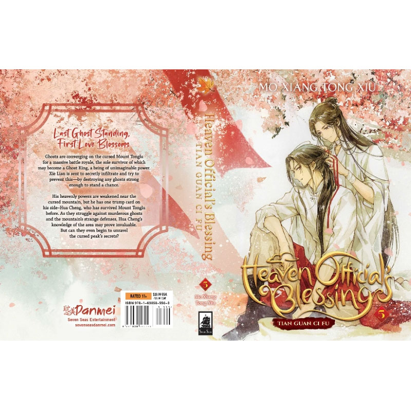 1-8 Volume Tian Guan Ci Fu English Novel Heaven Official Blessing Mo Xiang Tong Xiu Novel Comic ...